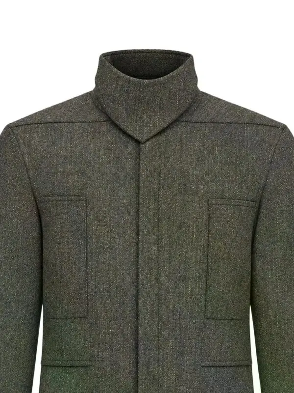 Rick Owens High-neck Overshirt