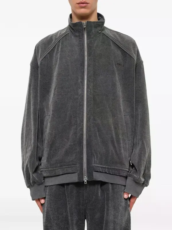 JUUN.J High-neck Zip-up Denim Jacket