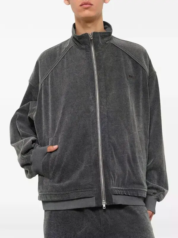 JUUN.J High-neck Zip-up Denim Jacket