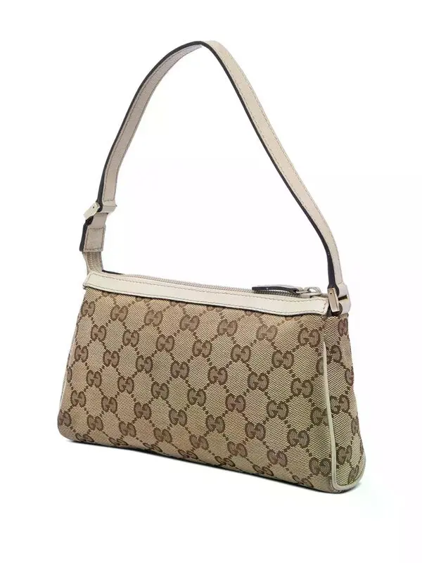 Gucci 2000-2015 Gg Canvas Abbey D Ring Pochette Handbag