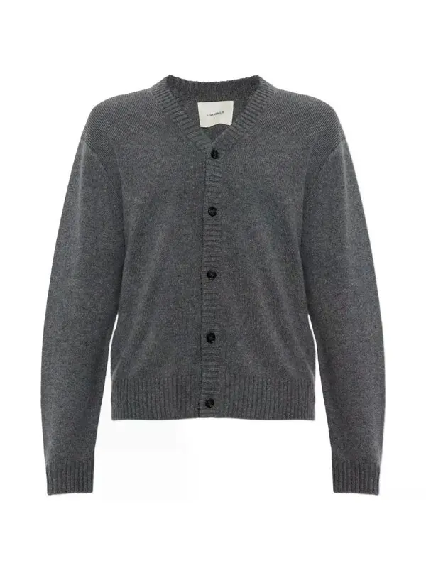 LISA YANG Fenris V-neck Cardigan - Grey