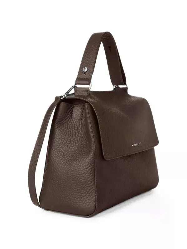 Orciani Midi Sveva Soft Leather Tote Bag