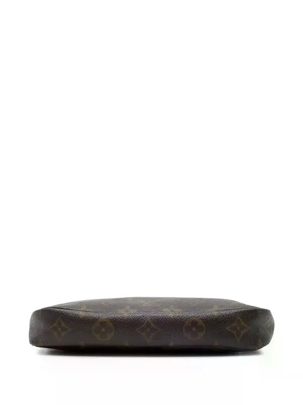 LOUIS VUITTON 2000 Monogram Pochette Accessoires Shoulder Bag - Brown
