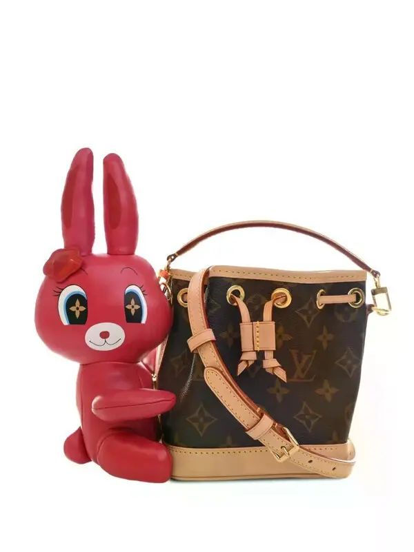 LOUIS VUITTON 2021-2026 Sun Yitian Nano Monogram Rabbit Noe Satchel