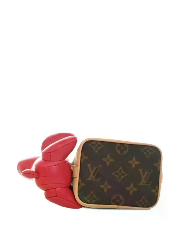 LOUIS VUITTON 2021-2026 Sun Yitian Nano Monogram Rabbit Noe Satchel