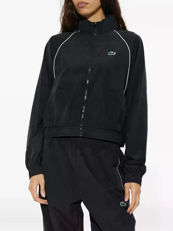 Lacoste Piped Performance Track Jacket - Black