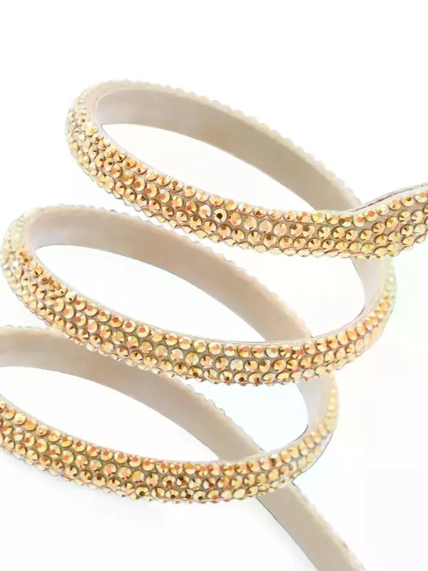 Rene Caovilla Margot Crystal-embellished Sandals