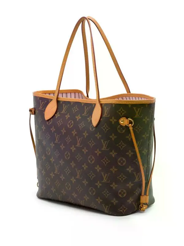 LOUIS VUITTON 2015 Monogram Neverfull Mm Tote Bag