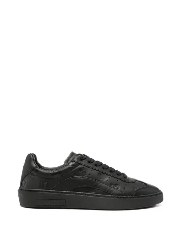 Dsquared2 Rider Logo-embossed Leather Sneakers