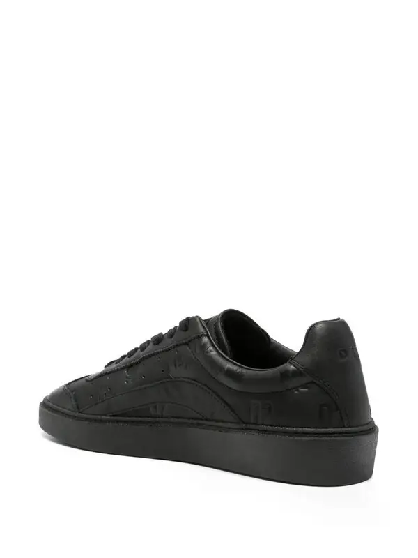 Dsquared2 Rider Logo-embossed Leather Sneakers