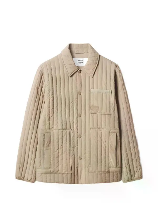 Maison Kitsuné Vertical-quilted Patch-pocket Jacket