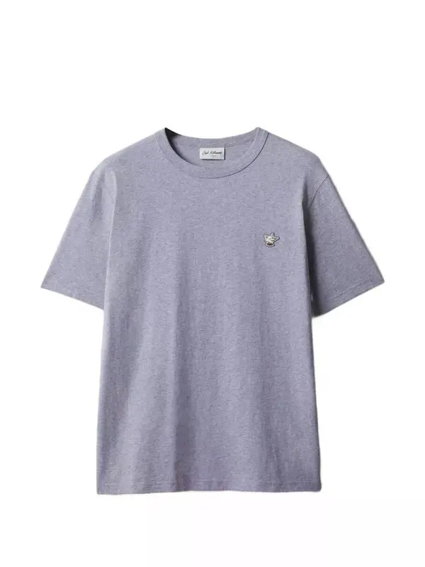 CAFÉ KITSUNÉ Barista Fox-patch T-shirt
