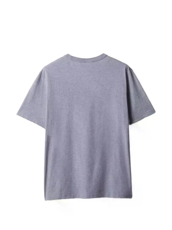 CAFÉ KITSUNÉ Barista Fox-patch T-shirt