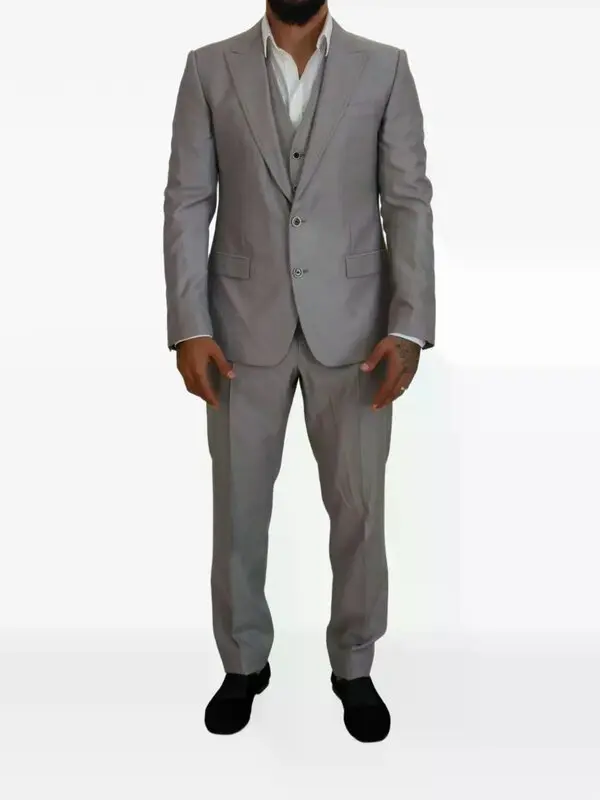 Dolce & Gabbana Three-piece Slim-fit Suit