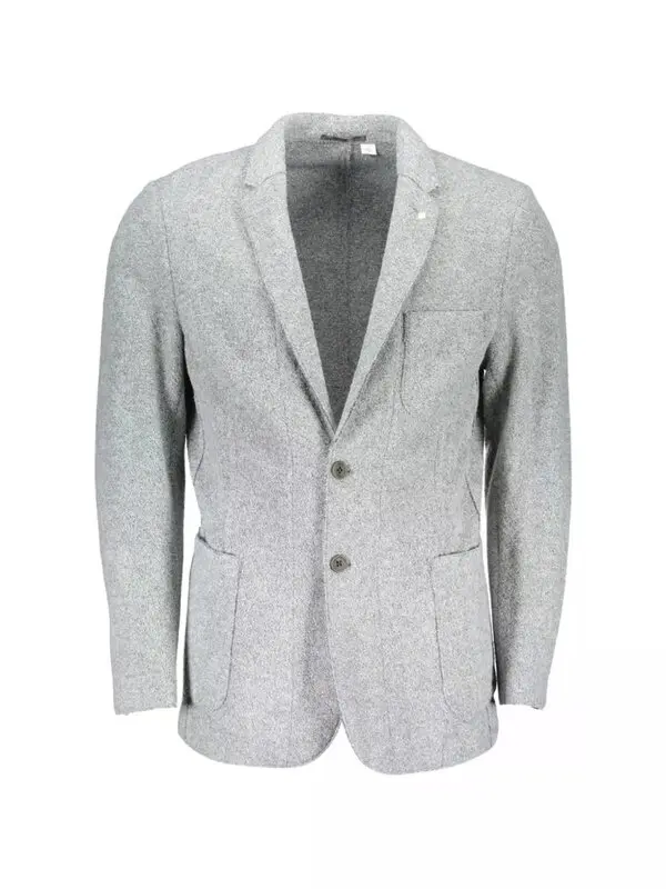 Gant Textured Single-breasted Blazer
