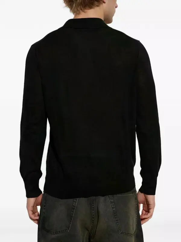 Lacoste Logo-patch Long-sleeve Polo Shirt