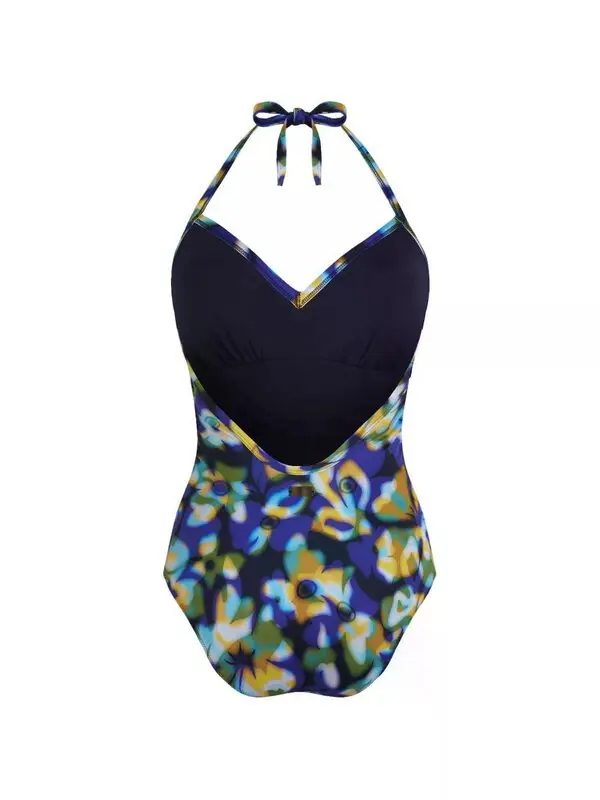 Vilebrequin Frangipanier Trouble Halterneck Swimsuit