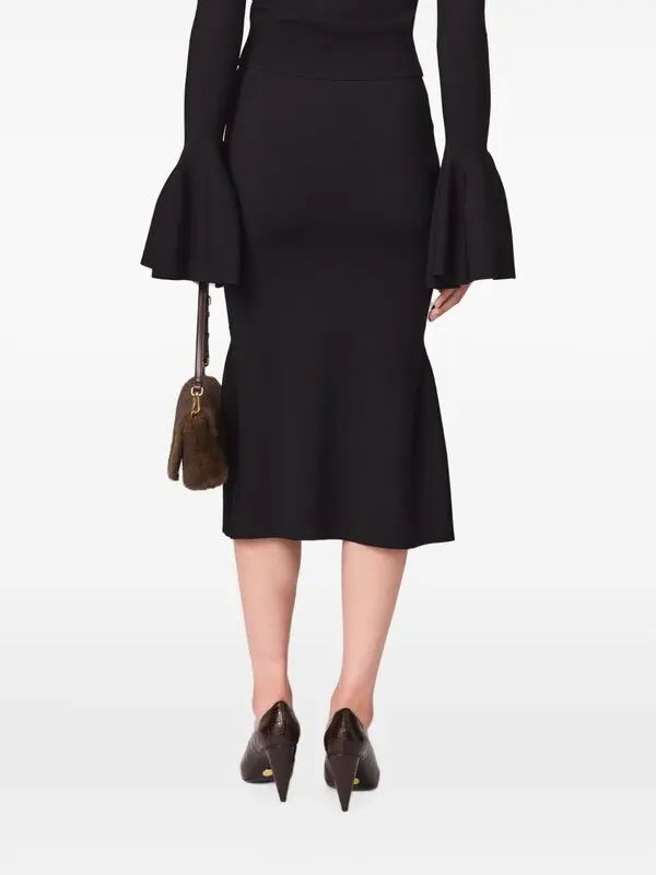 Stella McCartney Flared Midi Skirt