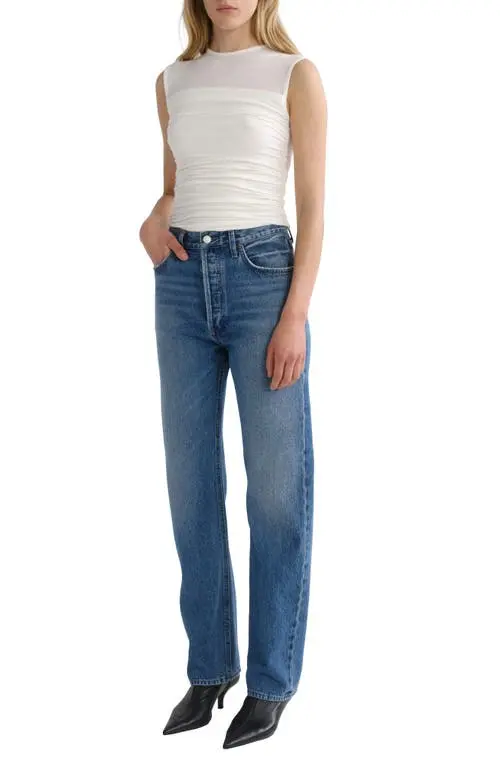 AGOLDE 90s Pinch Waist High Waist Straight Leg Jeans