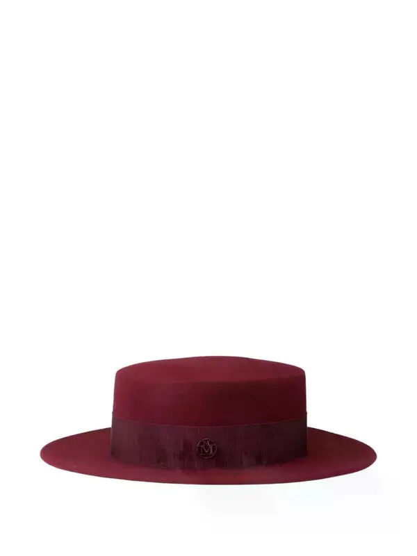 MAISON MICHEL Kiki Ribbon-embellished Hat