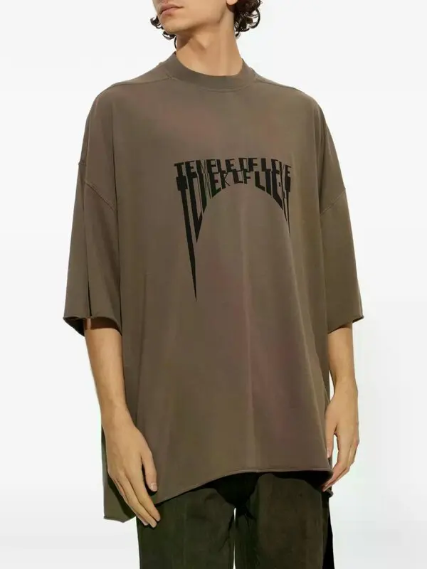 Rick Owens Tommy Printed Oversized T-shirt
