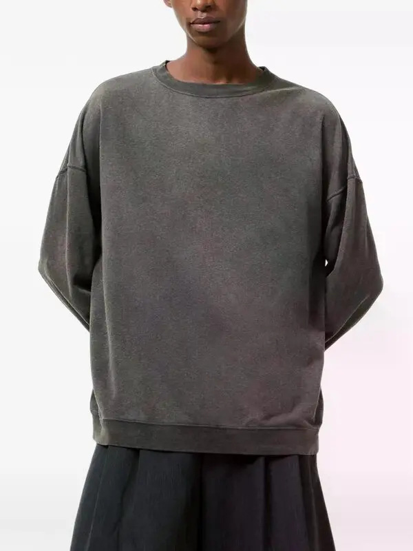Our Legacy Crew-neck Dropped-shoulder Sweatshirt - Grey