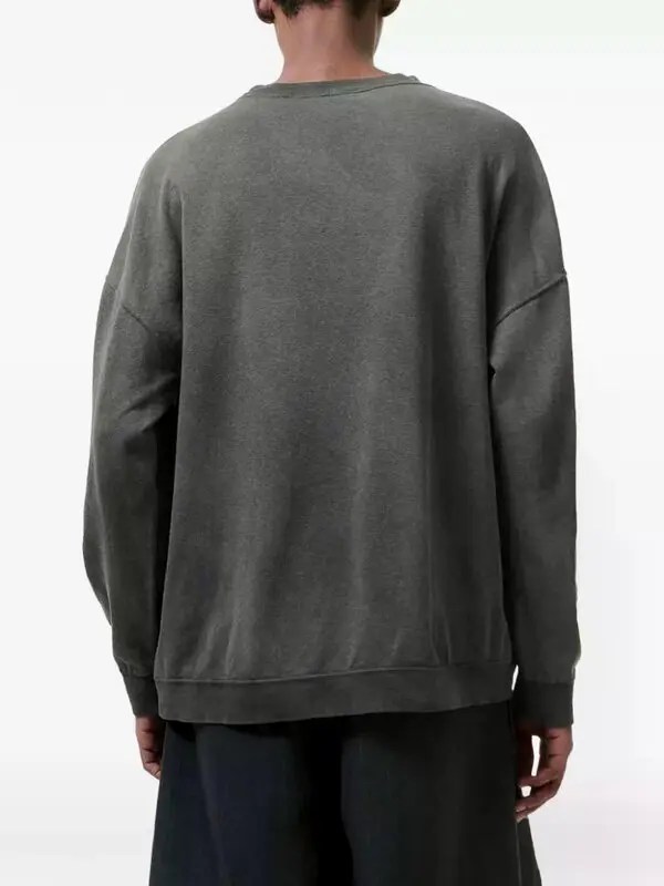 Our Legacy Crew-neck Dropped-shoulder Sweatshirt - Grey
