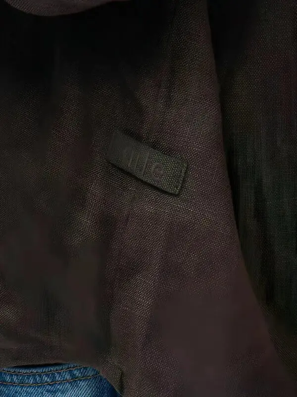 ARTE ANTWERP Dusty Zip-up Linen Shirt - Brown