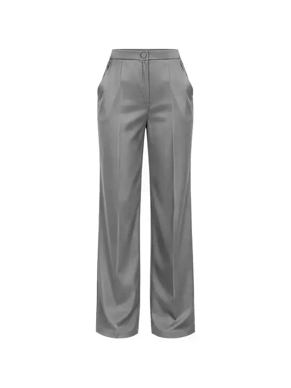 Marella Satin-finish Wide-leg Trousers