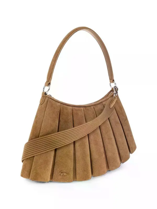 Lacoste Medium Lenglen Pleated Shoulder Bag