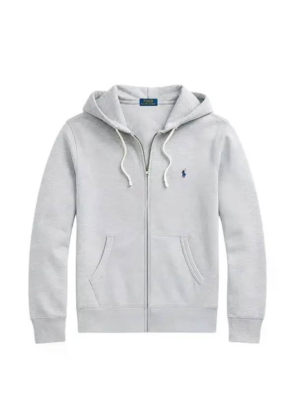 Ralph Lauren Logo-embroidered Zip-up Hoodie
