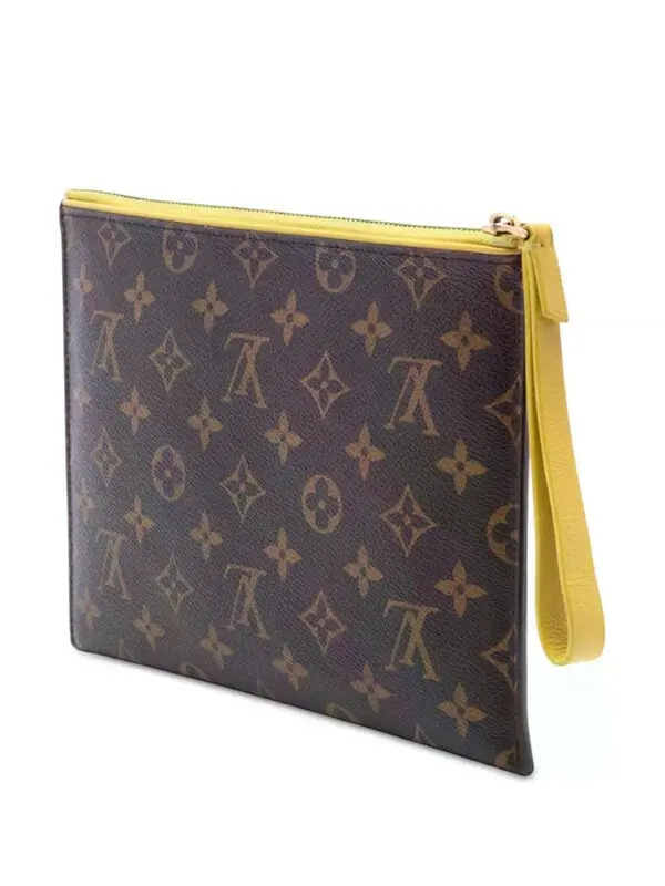 LOUIS VUITTON 2014 Monogram Daily Pouch Clutch Bag