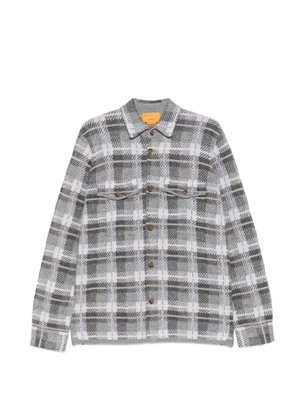 Guest In Residence Cashmere Checked Shirt