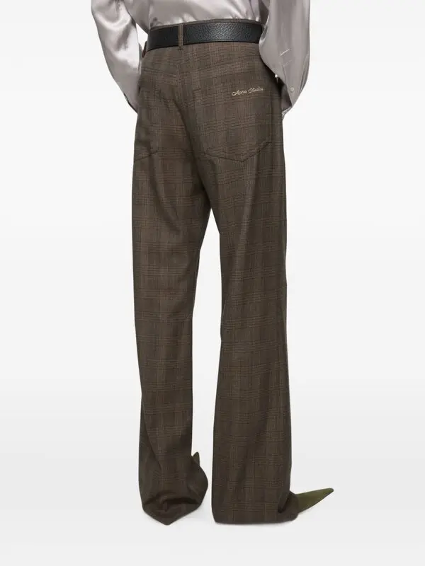Acne Studios Wool Blend Trousers - Multicolor