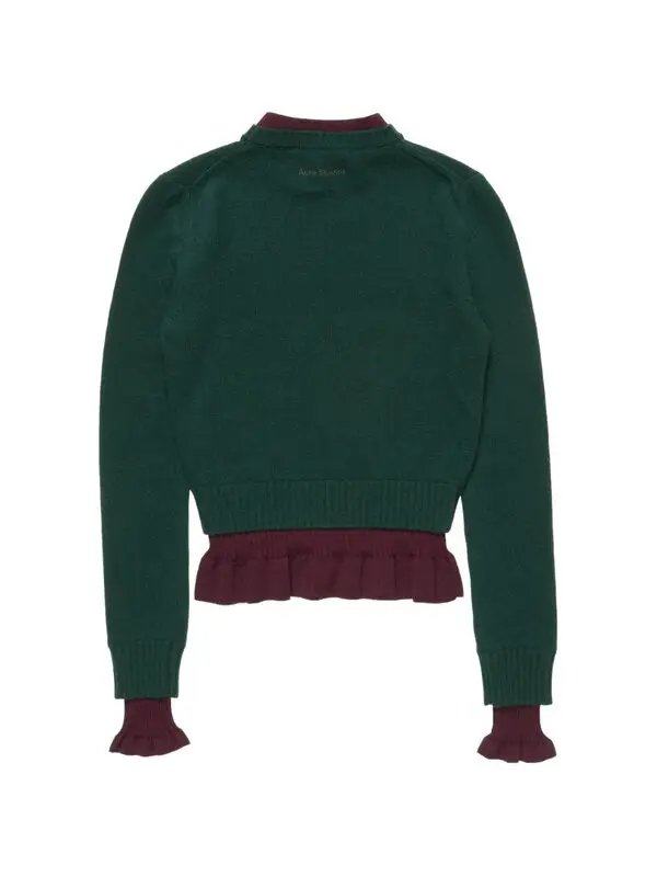 Acne Studios Wool Crewneck Sweater - Multicolor