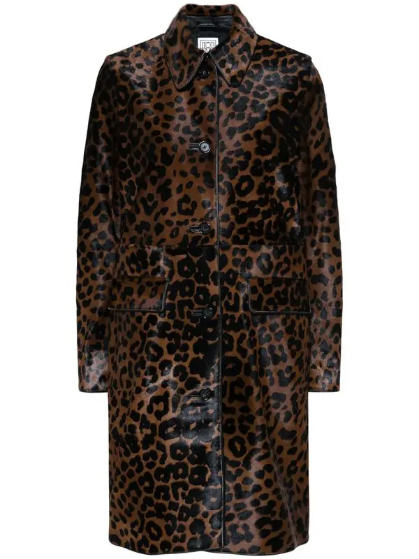 TOTEME Leather Coat