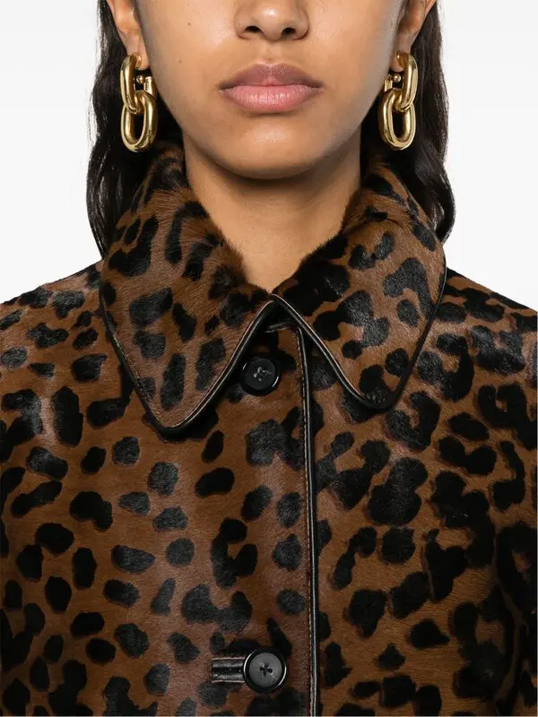 TOTEME Leather Coat