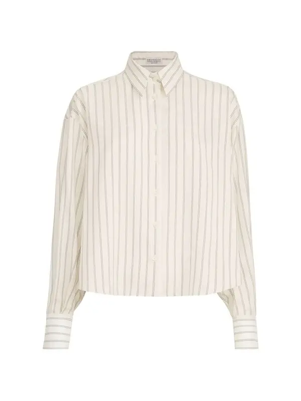 Brunello Cucinelli Silk Shirt - Multicolor