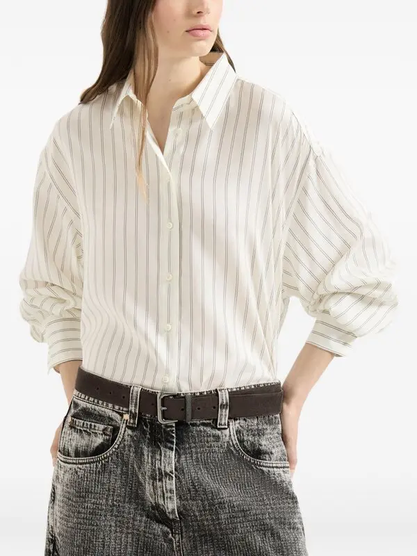 Brunello Cucinelli Silk Shirt
