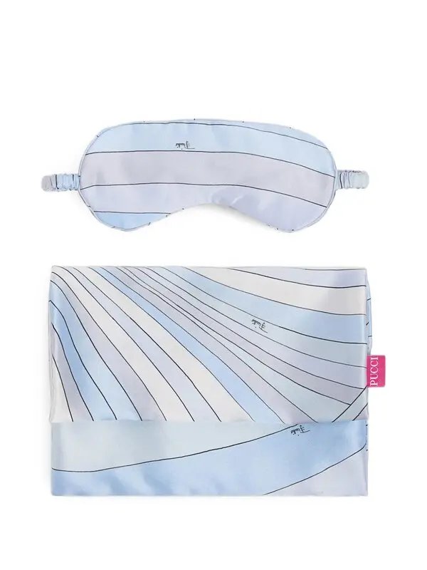 Emilio Pucci Satin Silk Night Set