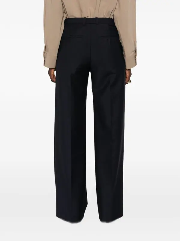 JIL SANDER Wool Straight Trousers