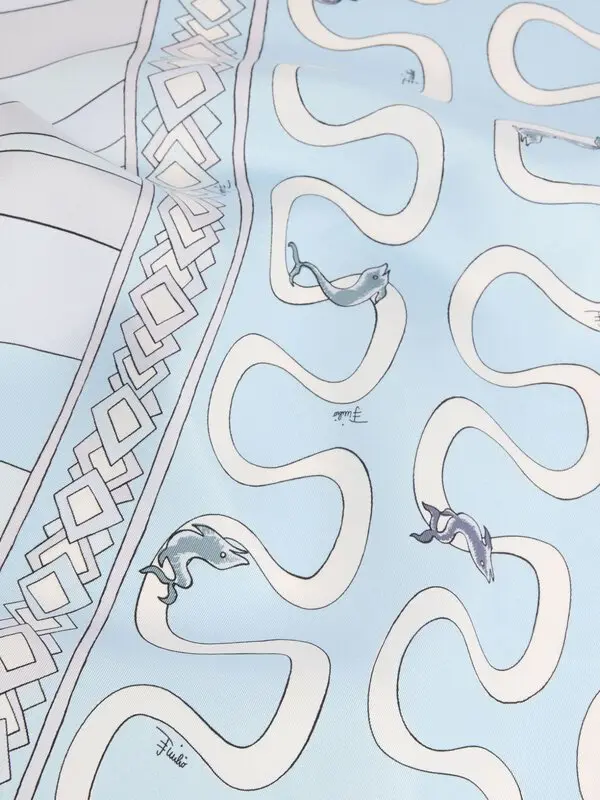 Emilio Pucci Printed Silk Foulard