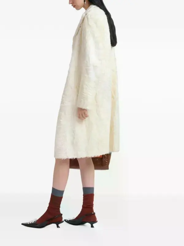 Marni Wavy-texture Single-breasted Coat