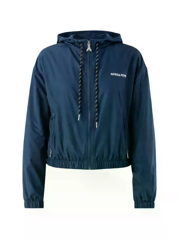 Patrizia Pepe Hooded Drawstring Jacket