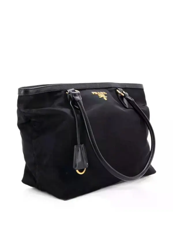 Prada Open Tessuto Small Tote Bag