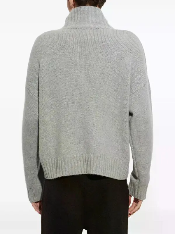 LISA YANG Olai Roll-neck Sweater - Grey