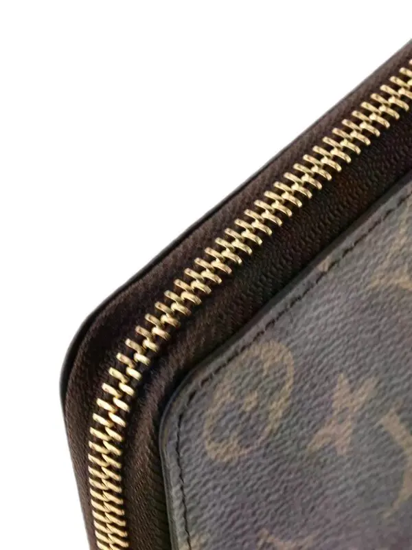 LOUIS VUITTON Clemence Wallet Monogram Canvas Small Wallets