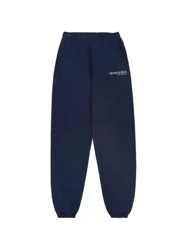 Sporty & Rich Logo-print Track Pants