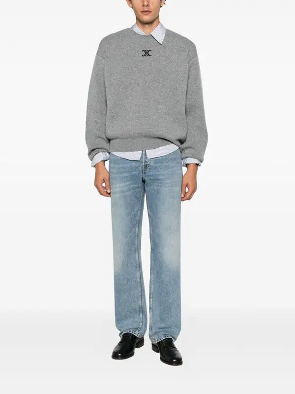 Celine Cashmere Crewneck Sweater