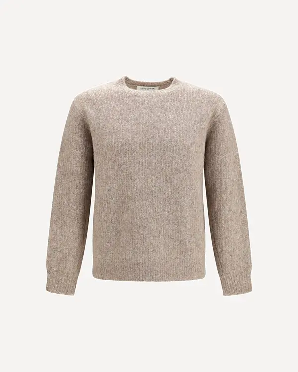 SUNFLOWER Yak And Apaca Bend Sweater Mae - Grey